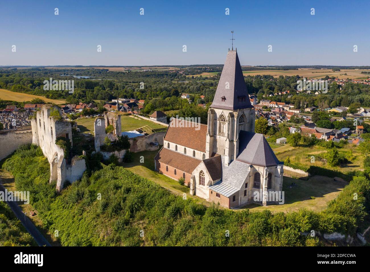 France, Somme (80), Valley of the Somme Stock Photo - Alamy