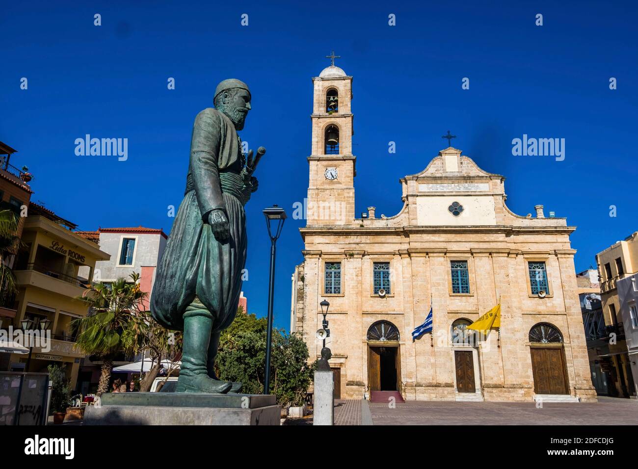 Greece, Crete, Chania, orthodox cathedral Stock Photo - Alamy