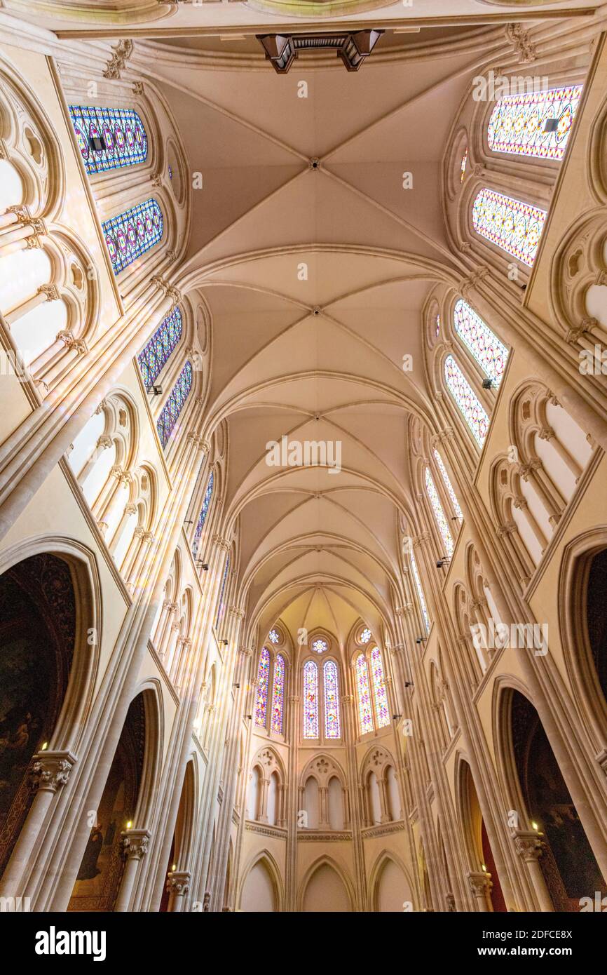 France, Paris, Saint Ignace Roman catholic Stock Photo - Alamy