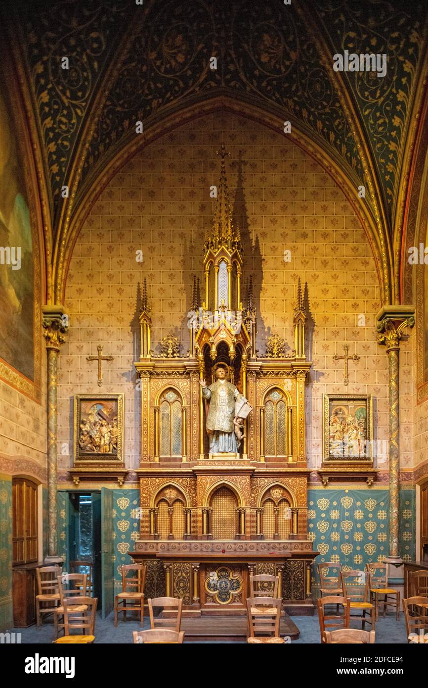 France, Paris, Saint Ignace Roman catholic Stock Photo - Alamy