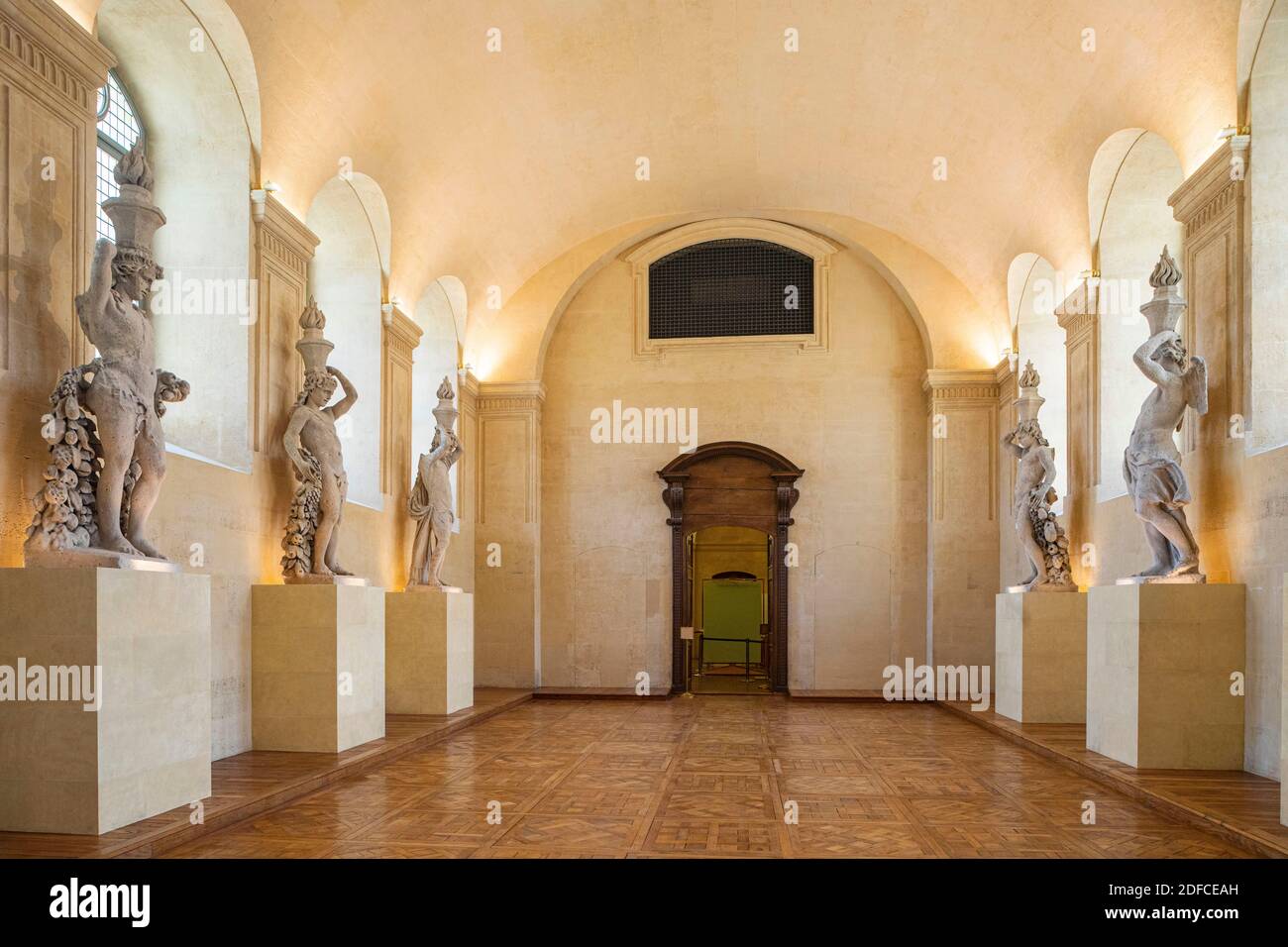 France, Paris, Val de Grace abbey, gallery Stock Photo - Alamy