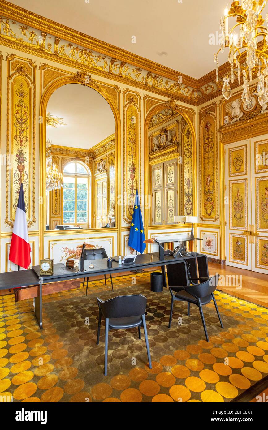 France, Paris, Elysee Palace, Heritage Day, office of the President of ...