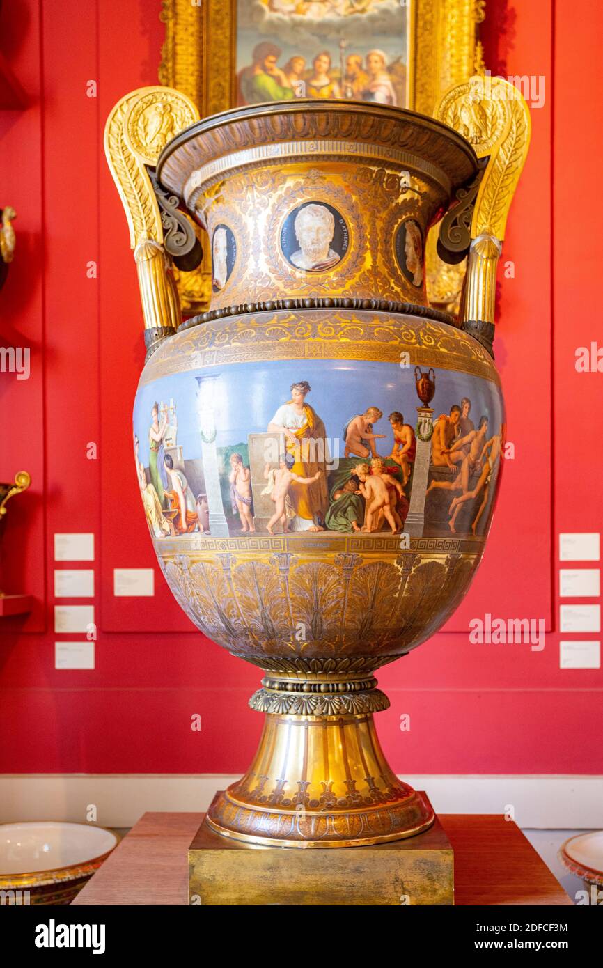 France, Hauts de Seine, Sevres, the Manufacture de Sevres, National ...