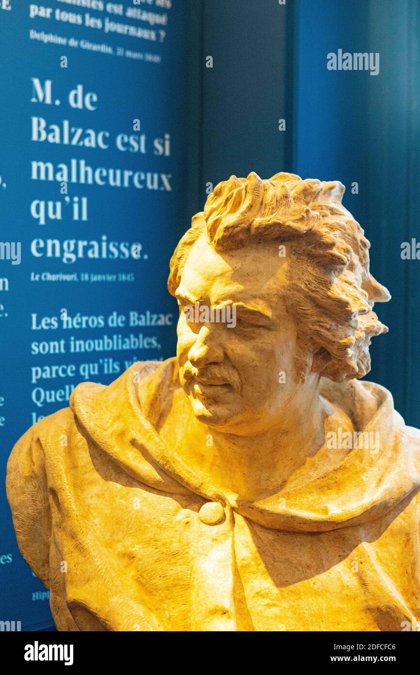 France, Paris, the house museum of Honore de Balzac Stock Photo - Alamy