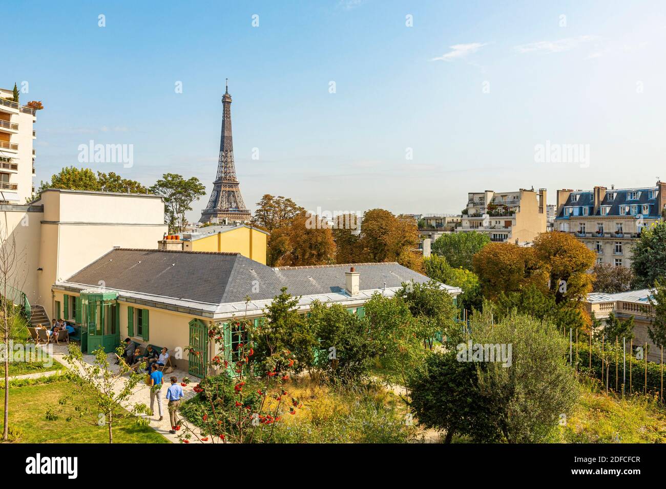 France, Paris, the house museum of Honore de Balzac Stock Photo - Alamy