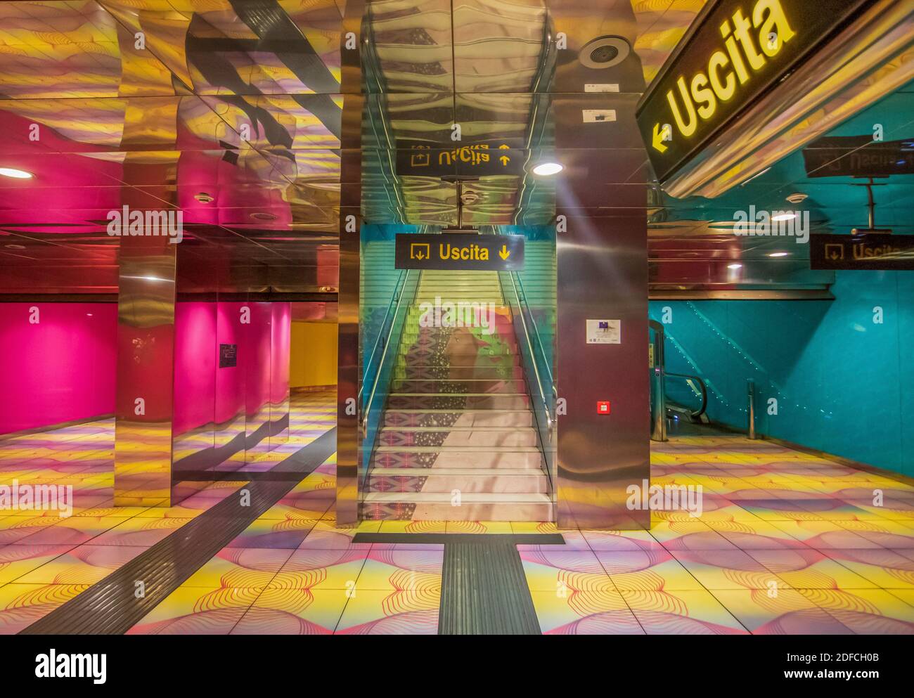 Considered among the most beautiful undergrounds in Europe, the Naples ...