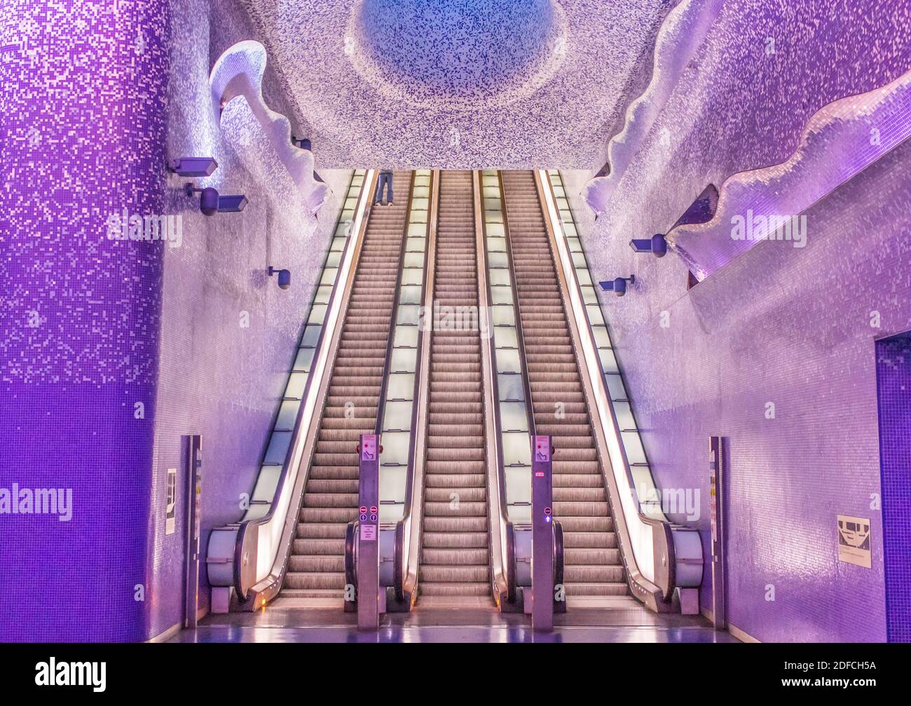 Considered among the most beautiful undergrounds in Europe, the Naples ...