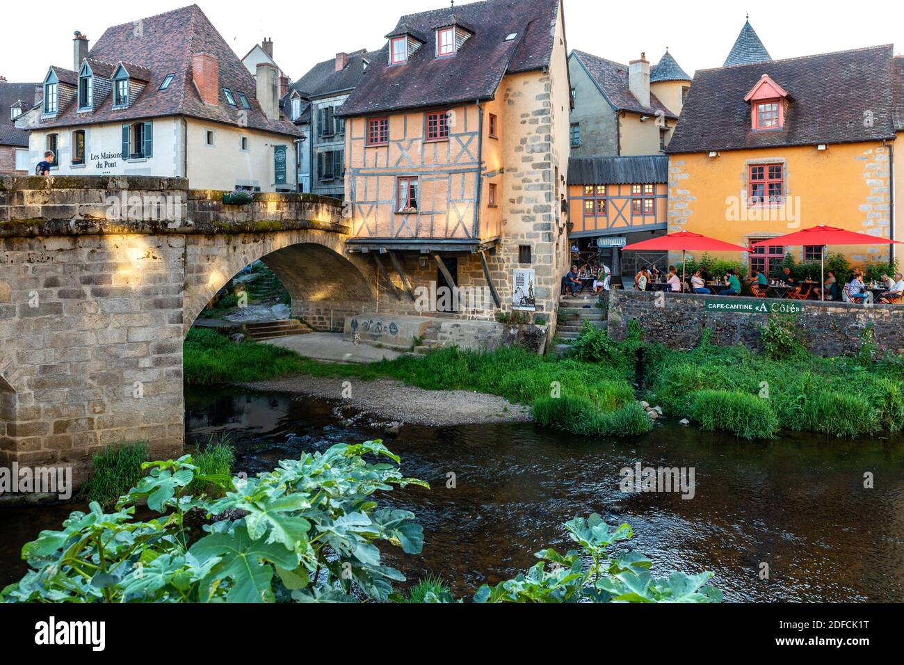 RESTAURANT CAFE-CANTEEN 'A COTE' IN FRONT OF THE TERRADE BRIDGE ON THE ...