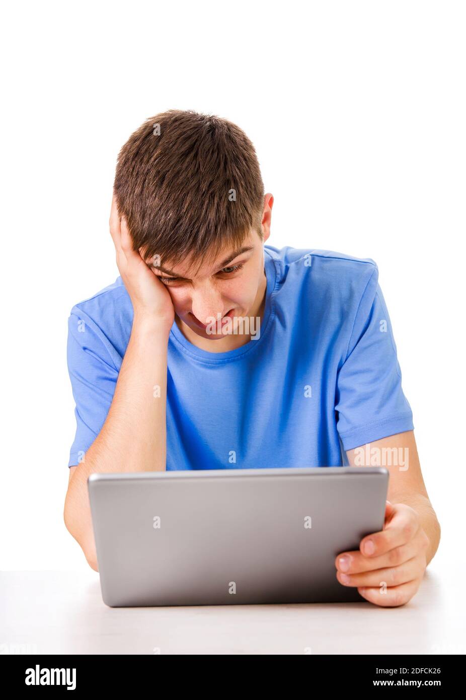 Computer frustration angry man hi-res stock photography and images - Alamy