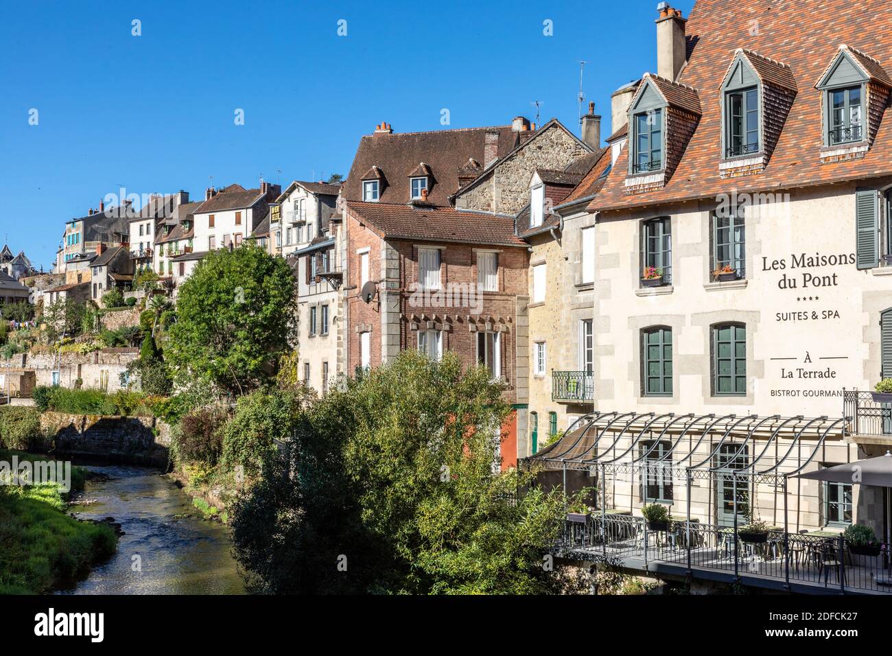 THE BRIDGE HOUSES AND THE RESTAURANT LA TERRADE, HISTORIC CITY CENTER ...