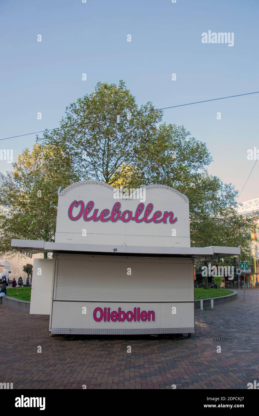 Deep-Fried Dough Ball Stand At The Arena Boulevard At Amsterdam The ...