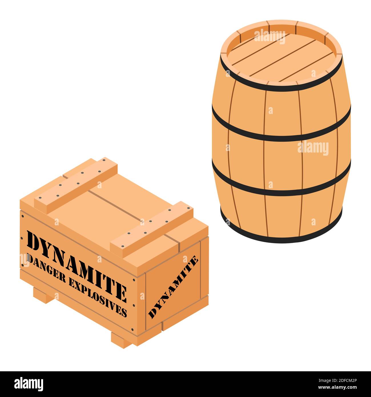 Old explosives store Stock Vector Images - Alamy