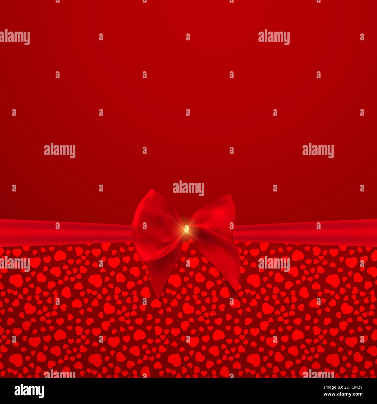 Abstract Holiday Background, Invitation with Love Hearts Template ...