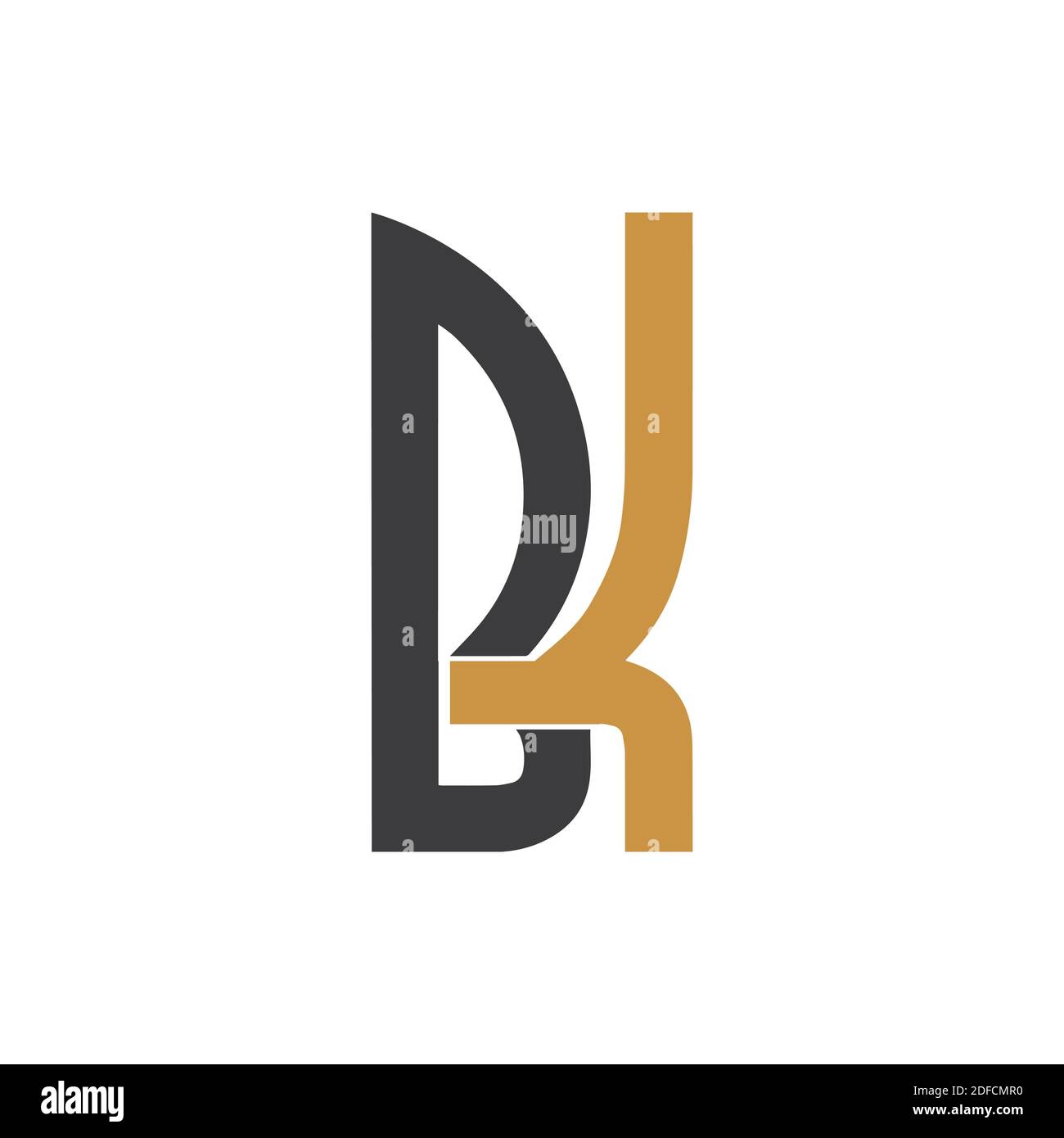Initial letter bk logo or kb logo vector design template Stock Vector ...