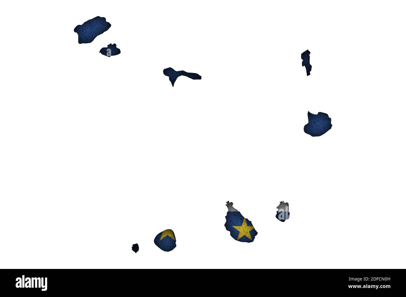 Map and flag of Cape Verde on felt Stock Photo - Alamy