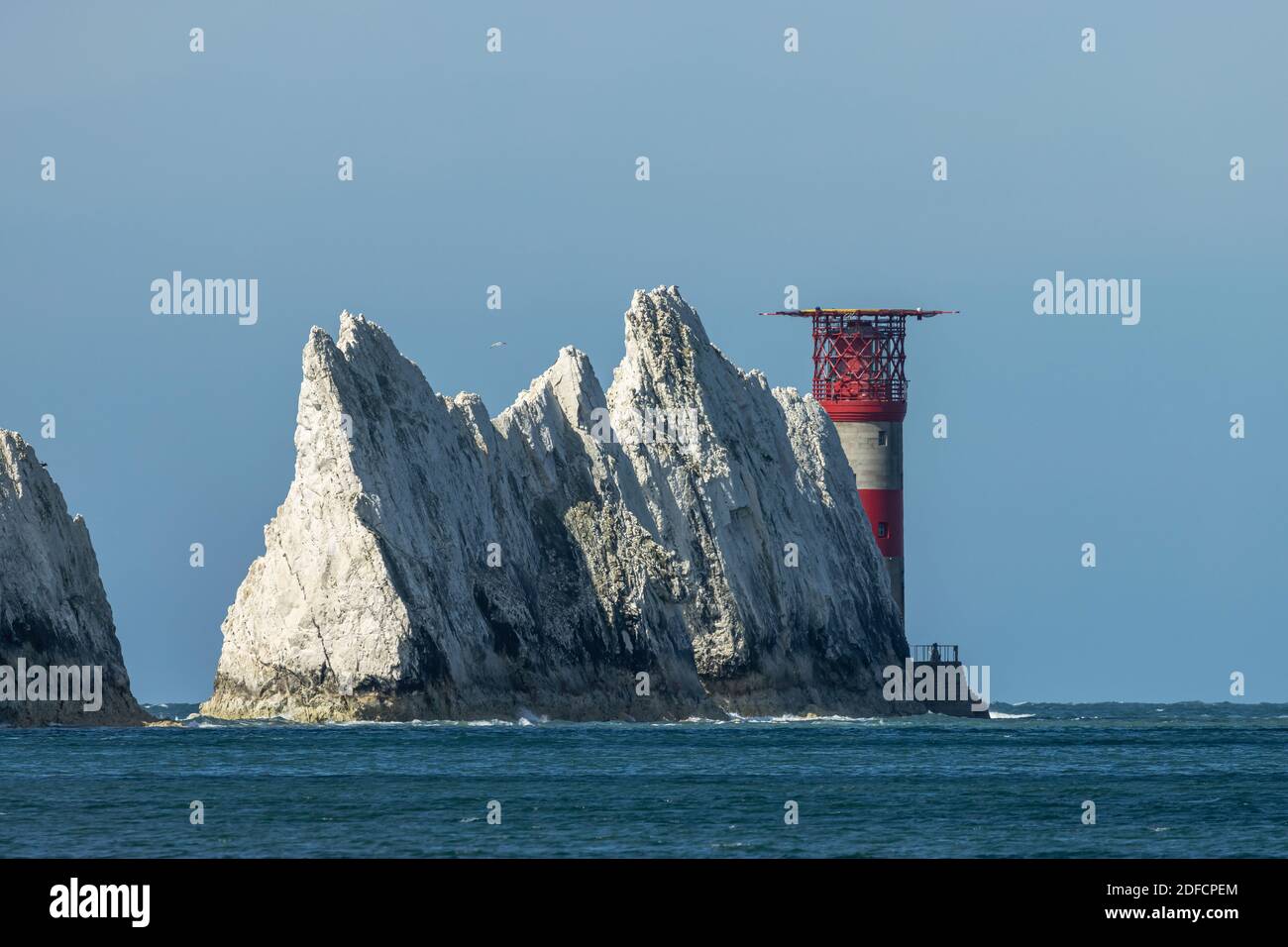 The Needles Lighthouse (Isle of Wight Stock Photo - Alamy