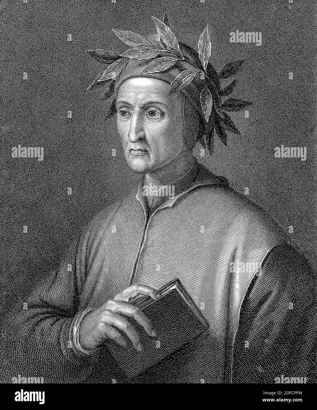 Portrait of the Poet Dante Alighieri Stock Photo - Alamy