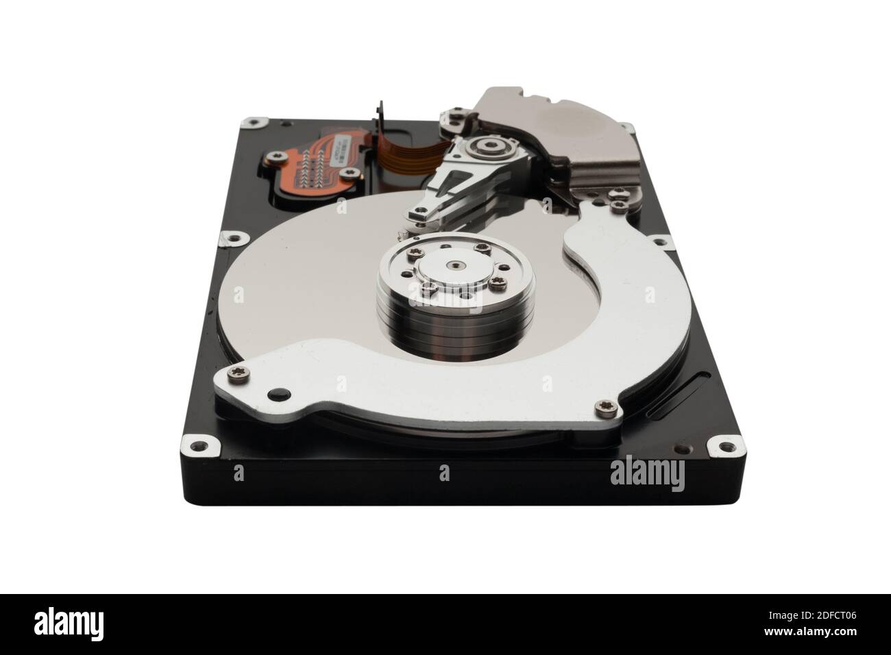 Hard disk drive HDD isolated on white background Stock Photo - Alamy