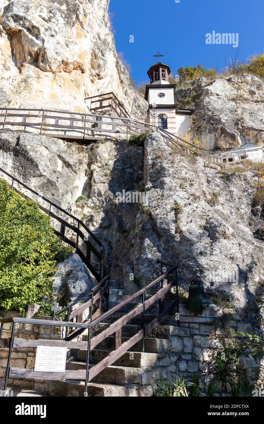 Medieval Basarbovo Rock Monastery dedicated to Saint Dimitar ...