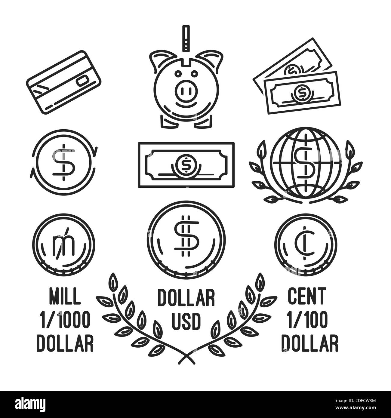 Black cash box black money Stock Vector Images - Alamy