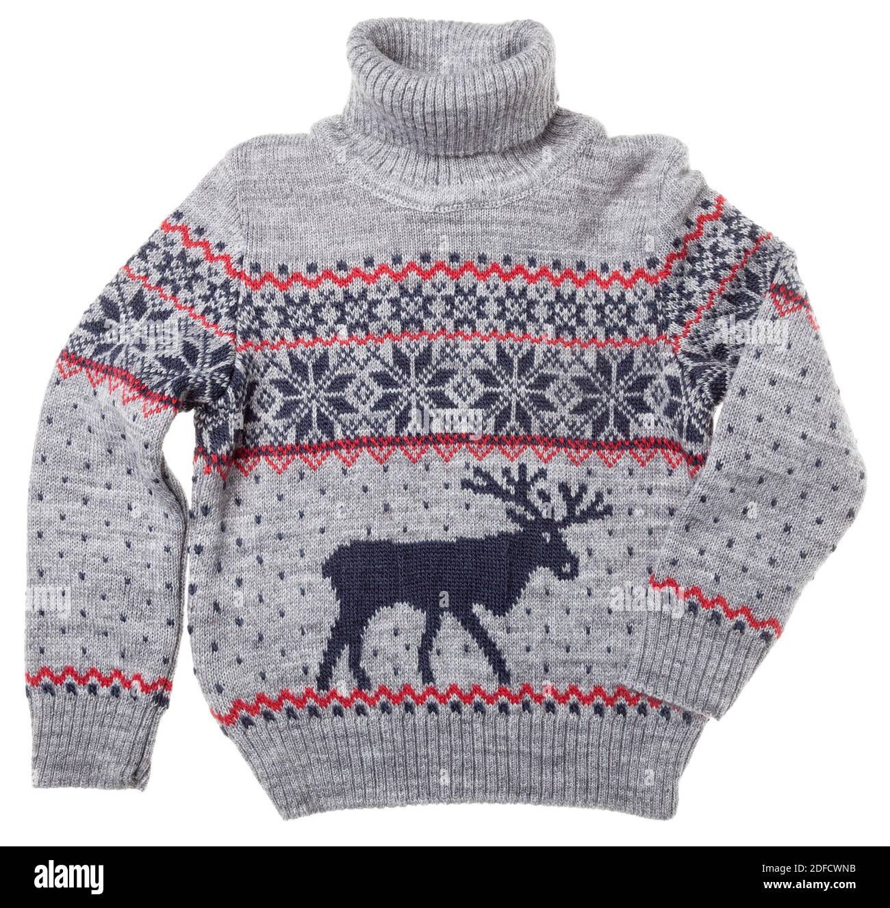 Norwegian knitting sweater Cut Out Stock Images & Pictures - Alamy