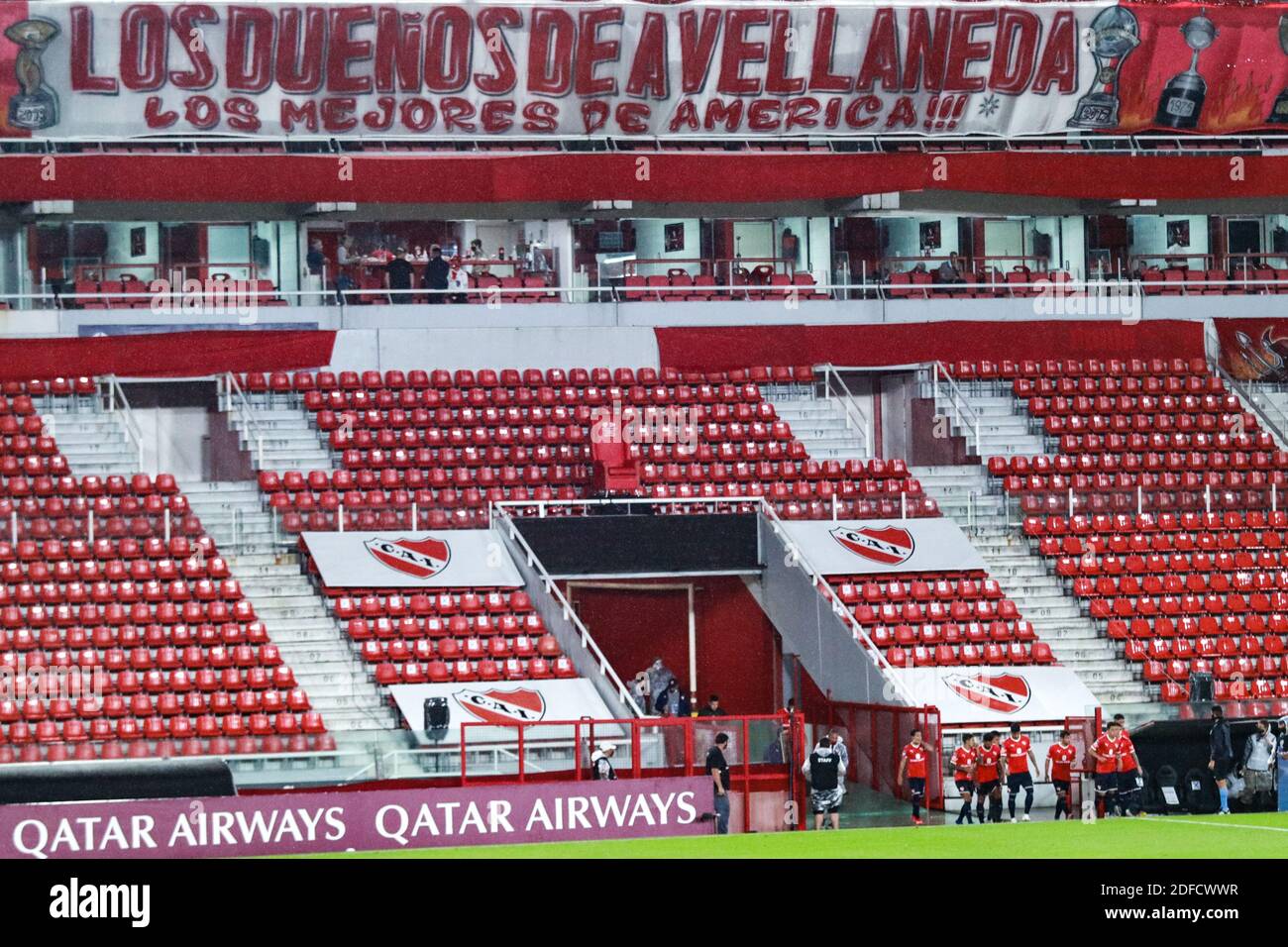 BUENOS AIRES 02.12.2020: View of Libertadores de America Stadium during ...
