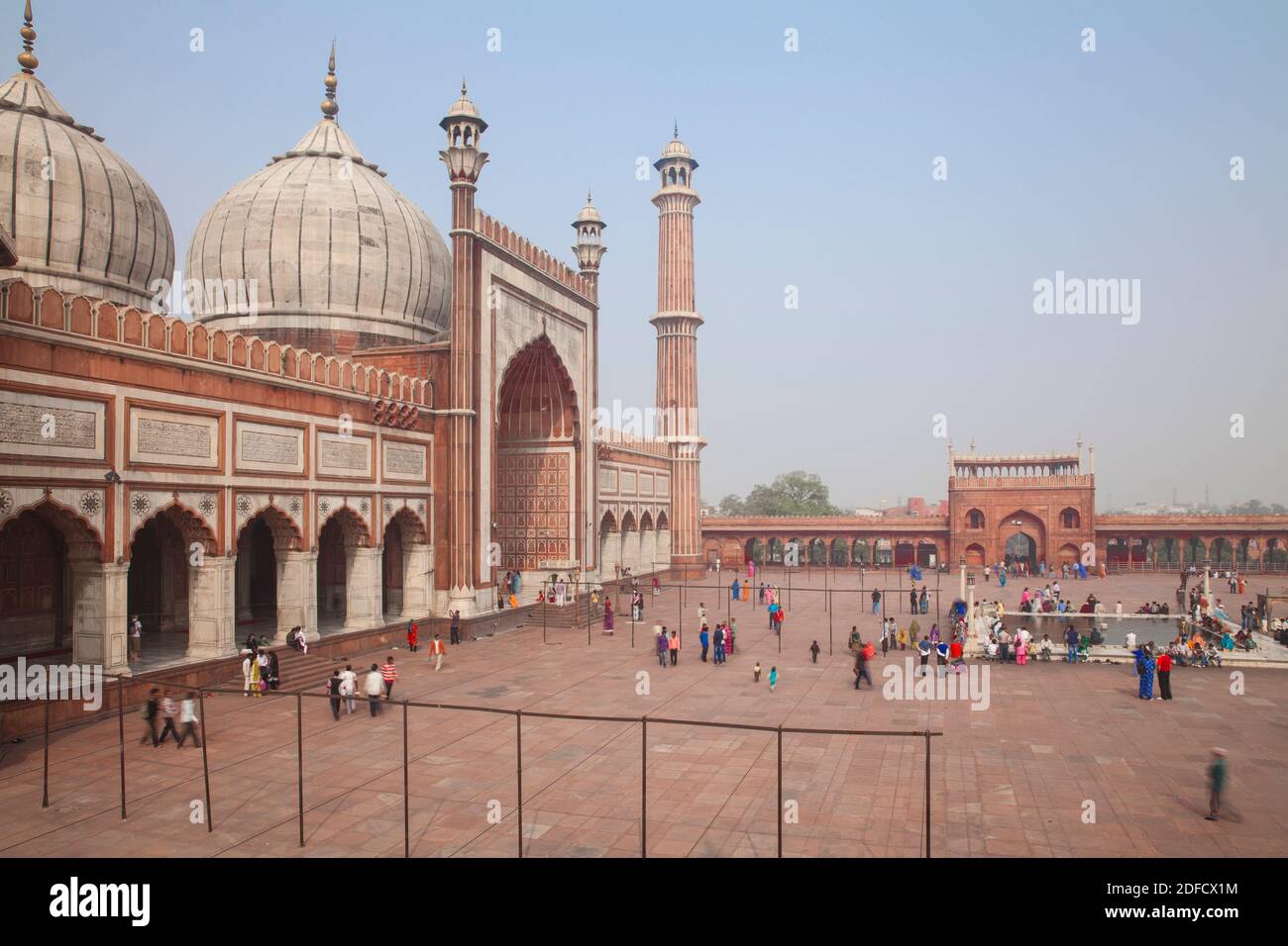 India, Delhi, New Delhi, Jama Masjid - Jama Mosque Stock Photo - Alamy