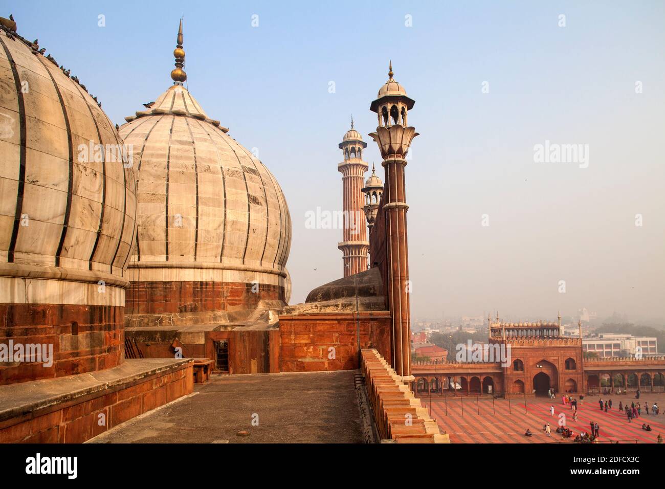 India, Delhi, New Delhi, Jama Masjid - Jama Mosque Stock Photo - Alamy