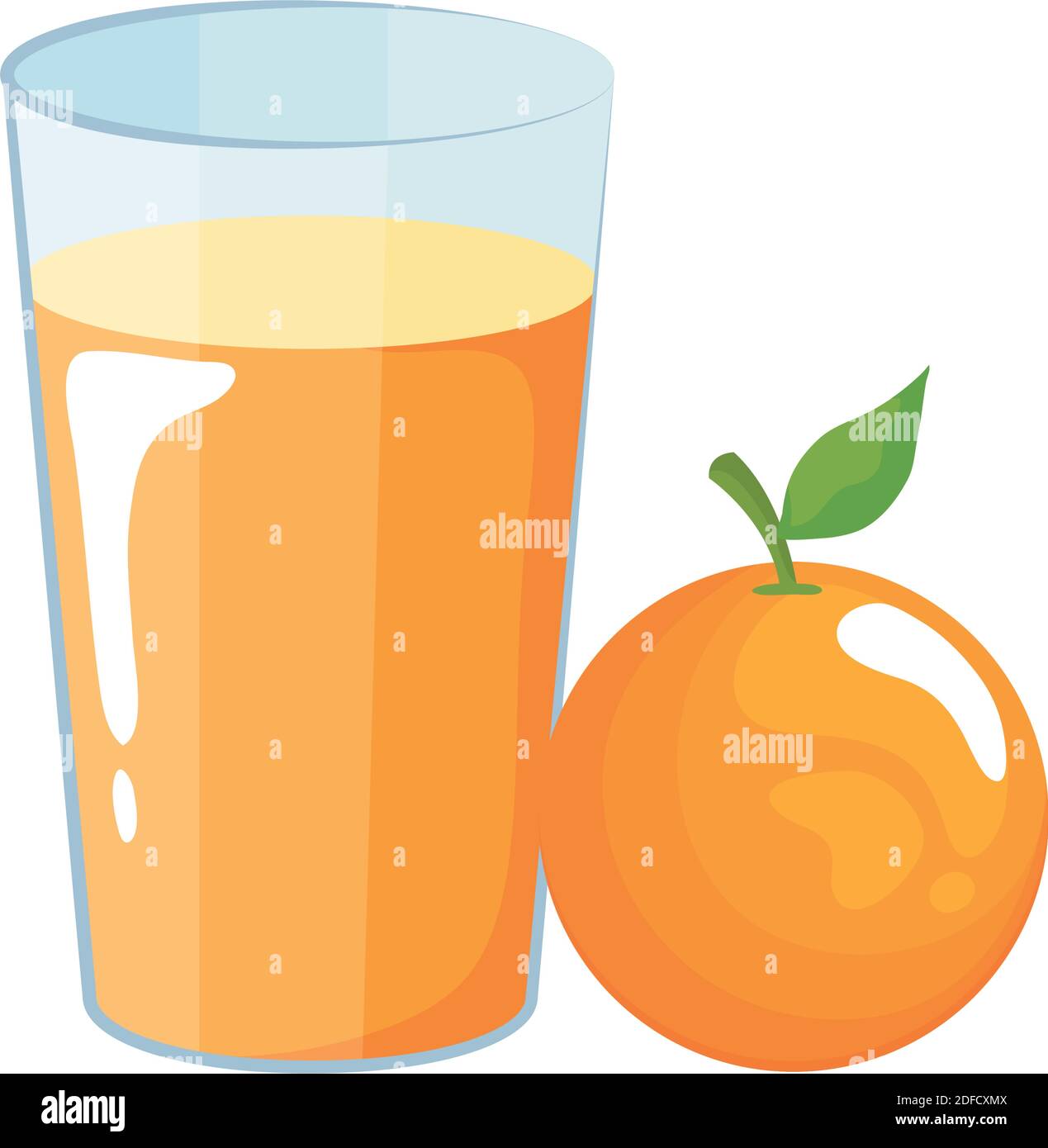 orange juice drink vector design Stock Vector Image & Art - Alamy