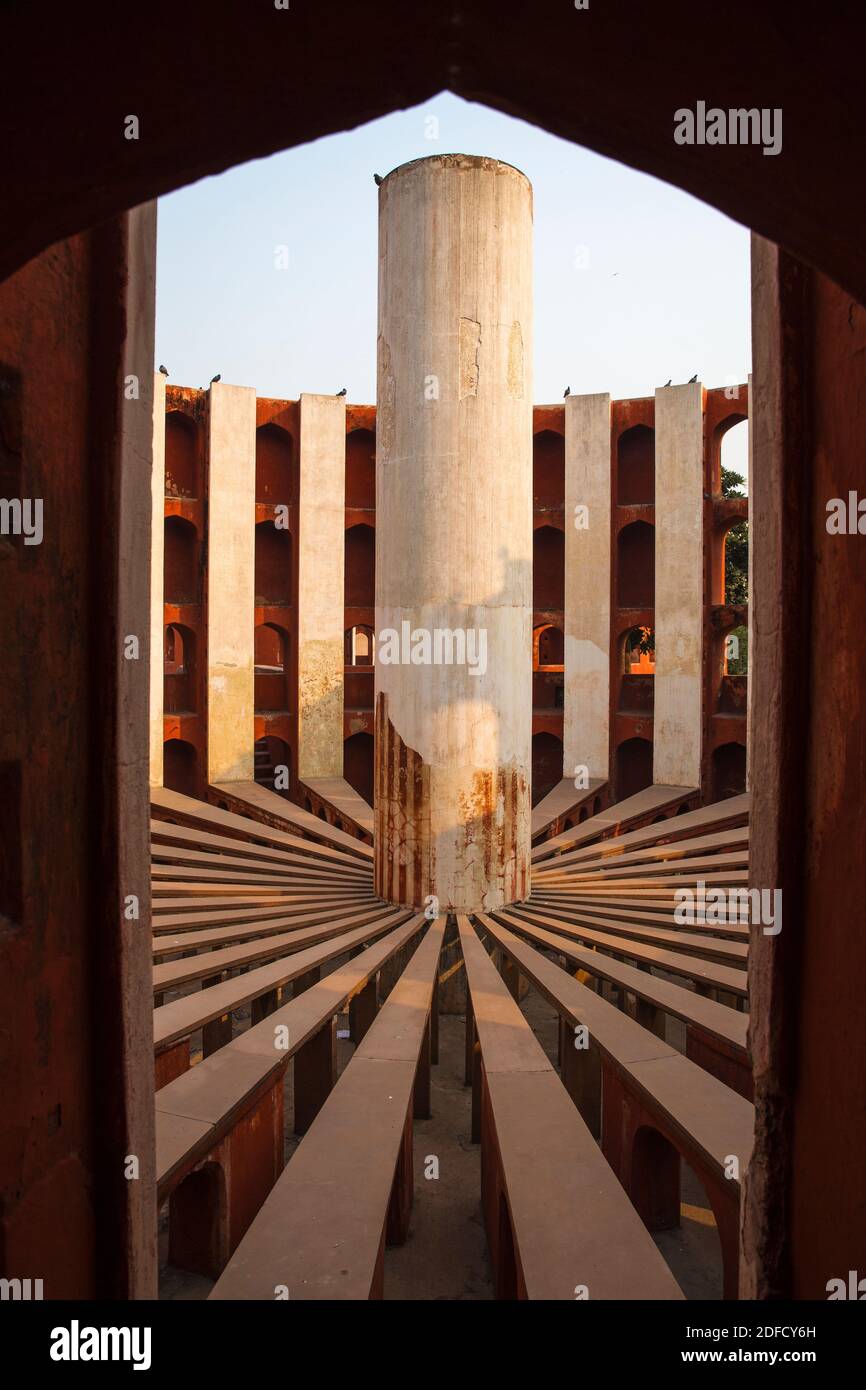 India, Delhi, New Delhi, Janter Manter Observatory Stock Photo - Alamy