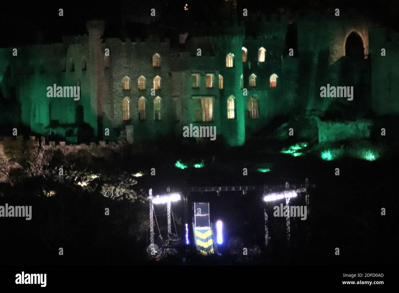 Gwrych Castle Abergele North Wales, I'm a celebrity get me out of here ...