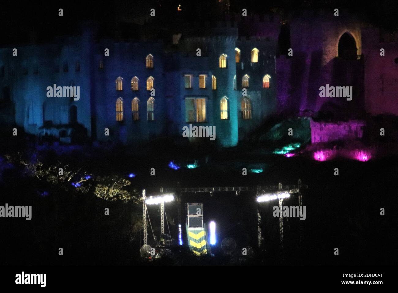 Gwrych Castle Abergele North Wales, I'm a celebrity get me out of here ...