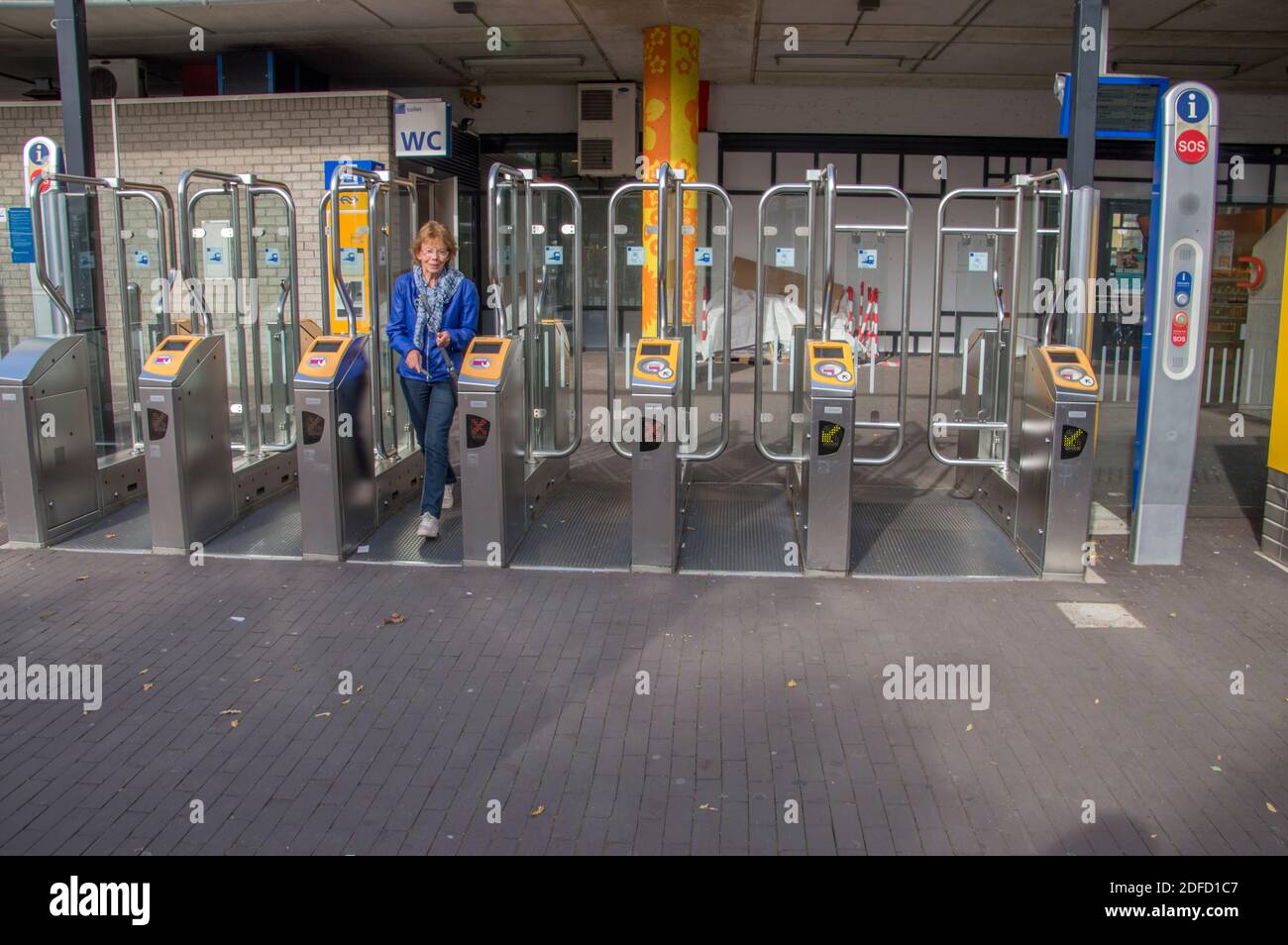 Check In Check Out Gate At Almere The Netherlands 2018 Stock Photo - Alamy