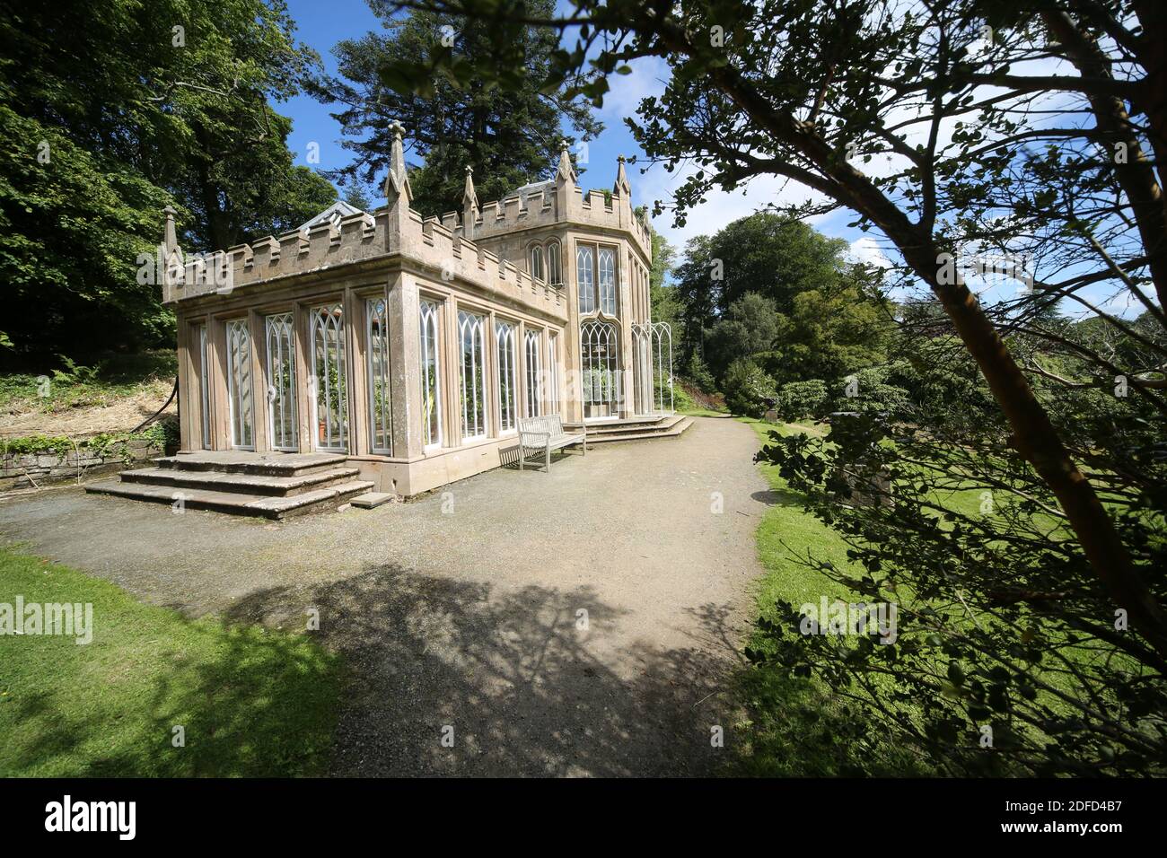 Scotland, Ayrshire,Culzean Castle& grounds 12 Apr 2021. The Camellia ...