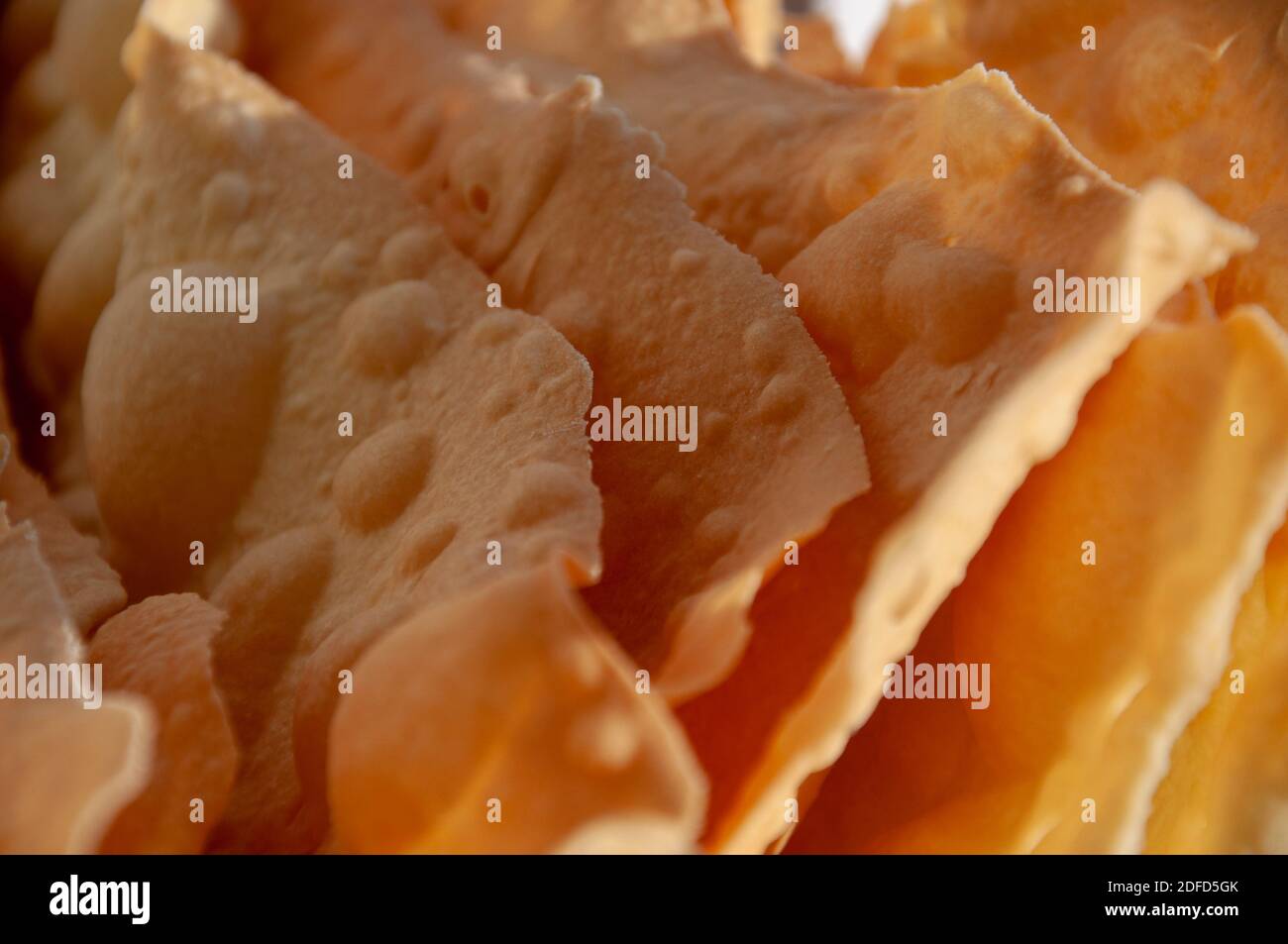closeup texture of a crispy backed pastry Stock Photo - Alamy