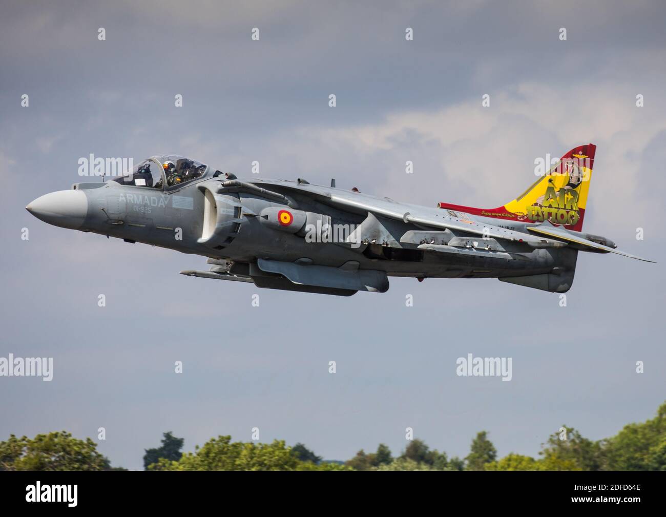Spanish Navy Harrier Stock Photo - Alamy