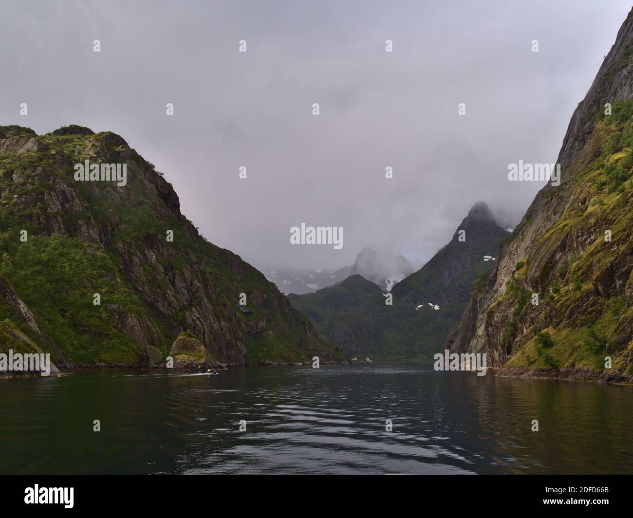 Trollfjord lofoten hi-res stock photography and images - Alamy