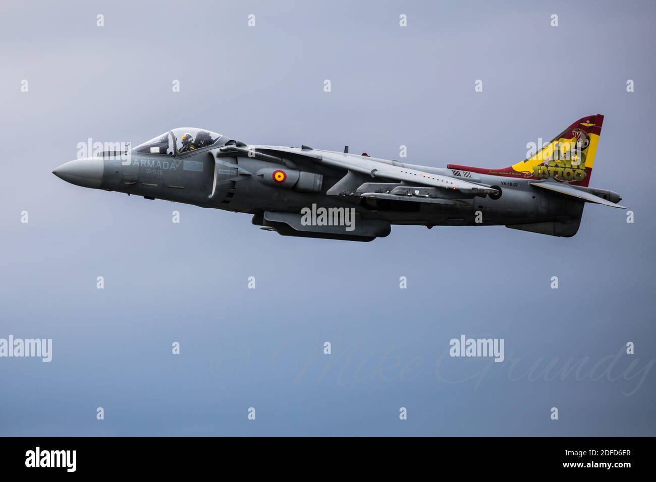 Spanish Navy Harrier Stock Photo - Alamy