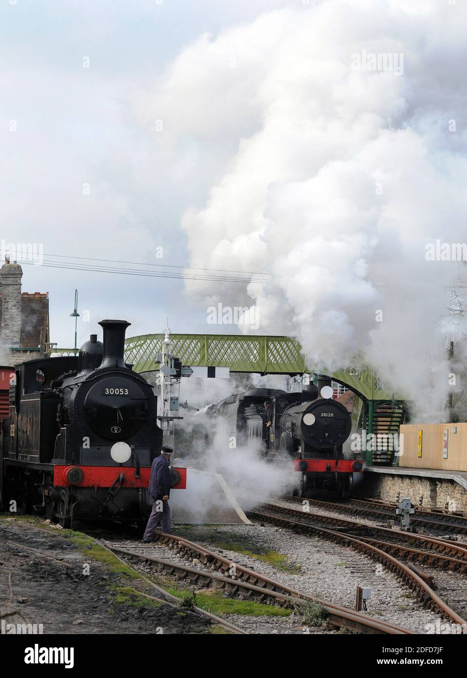 Lswr m7 class steam locomotive hi-res stock photography and images - Alamy