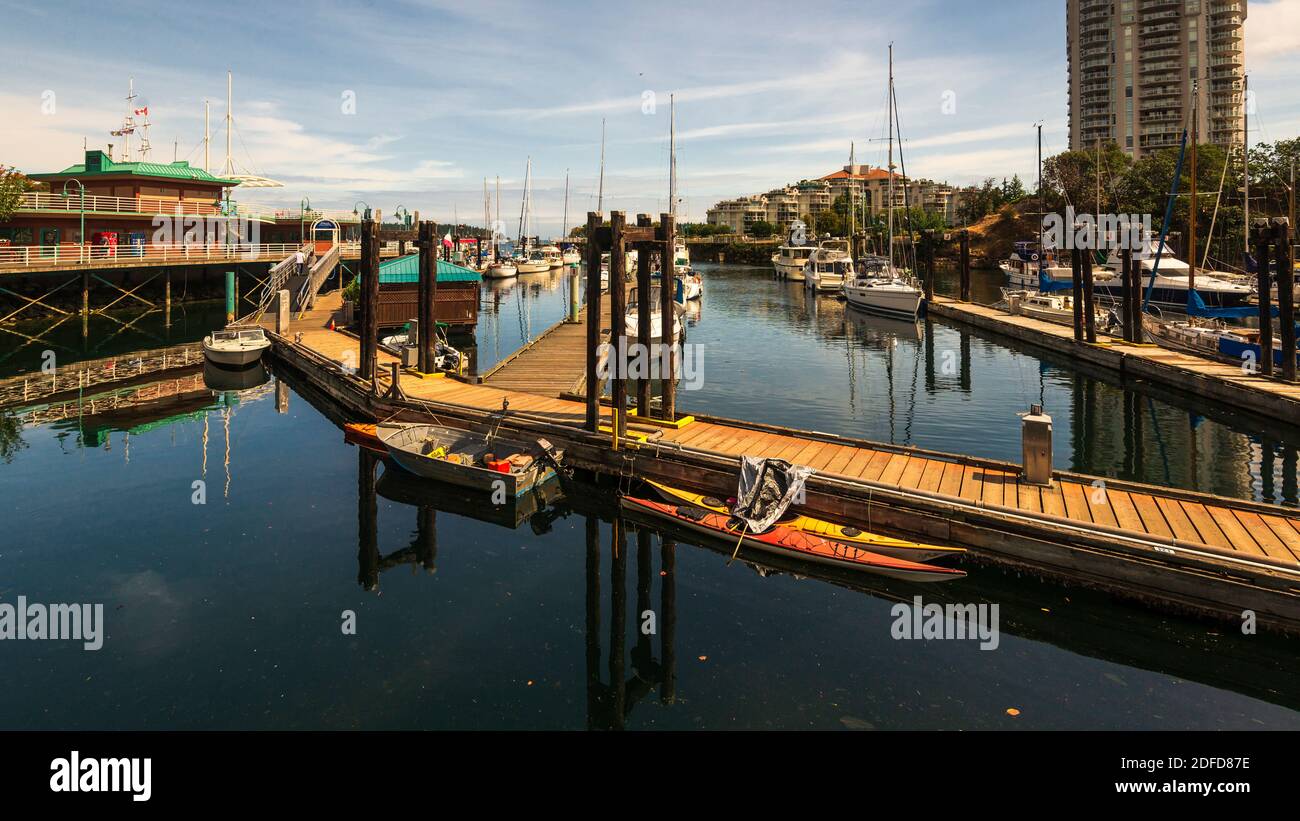 views of Victoria harbour, Vancouver Island, BC, Canada Stock Photo - Alamy