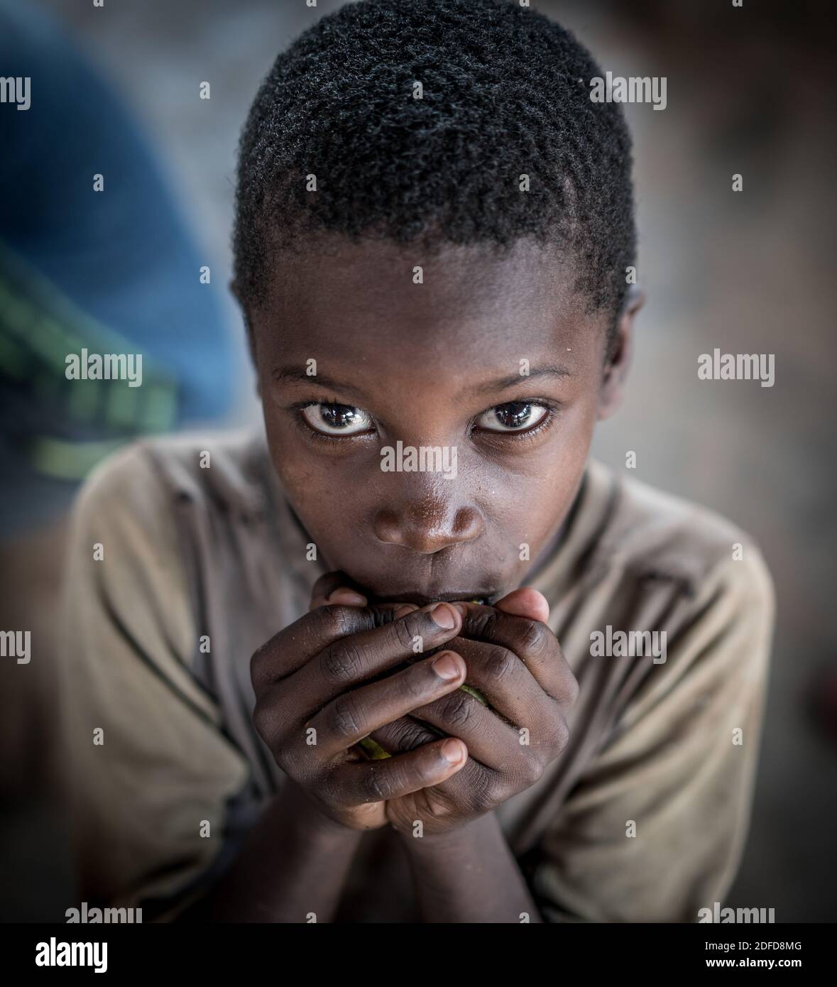 African boy portrait Stock Photo - Alamy