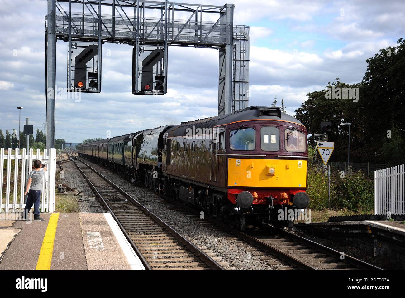 Tangmere steam locomotive hi-res stock photography and images - Alamy