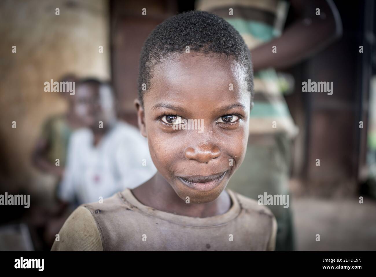 African boy portrait Stock Photo - Alamy