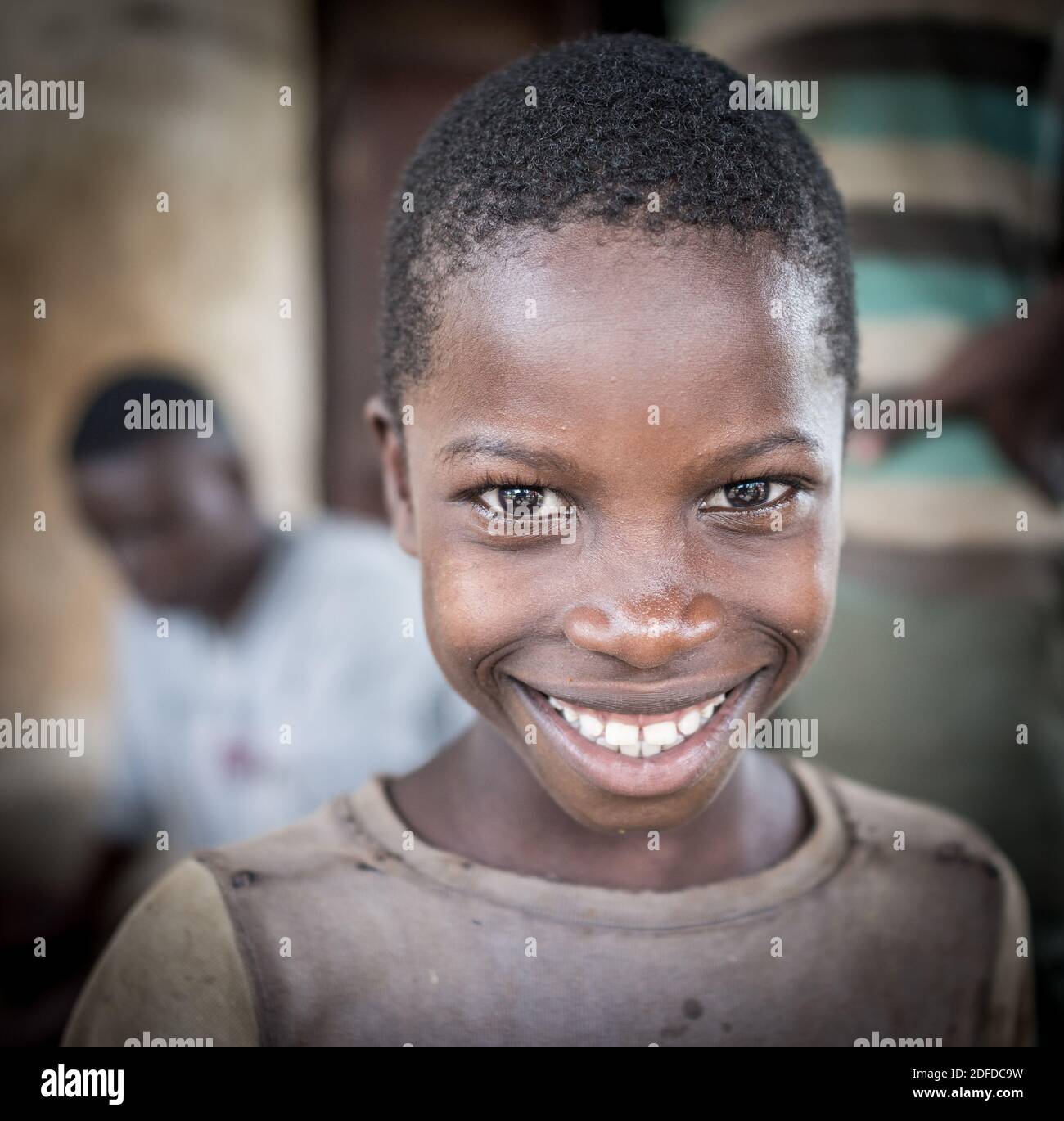 African boy portrait Stock Photo - Alamy