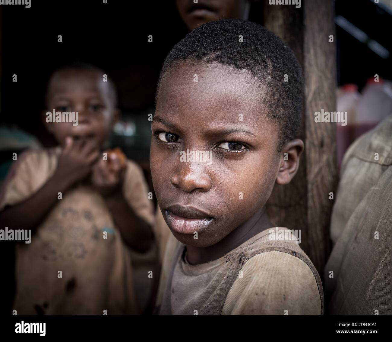 African boy portrait Stock Photo - Alamy