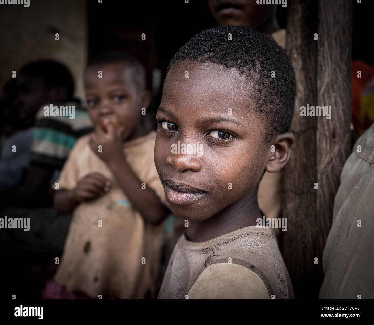 African boy portrait Stock Photo - Alamy