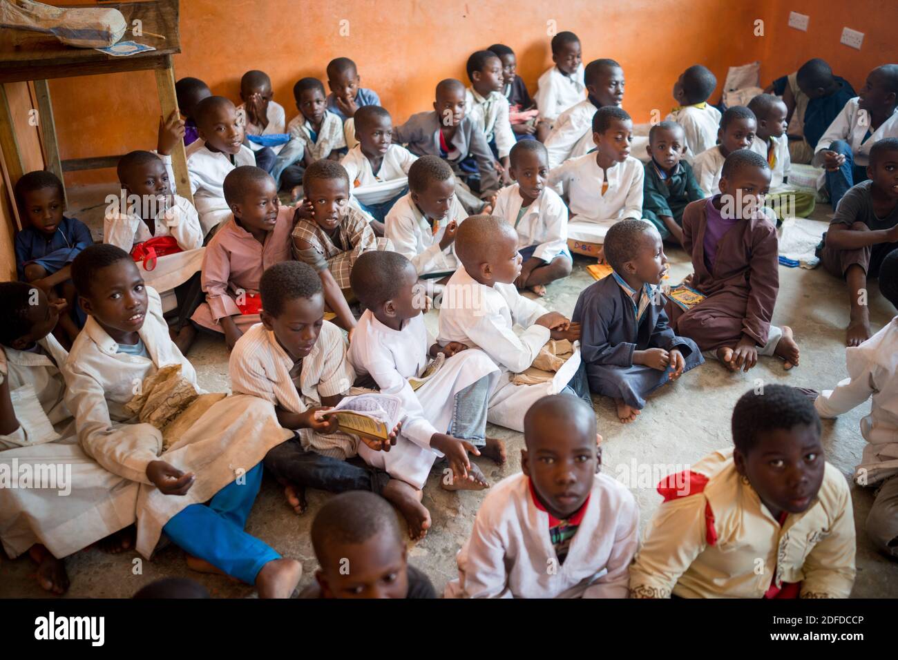 African classroom with kids 10/12/2018 Zanzibar Stock Photo - Alamy