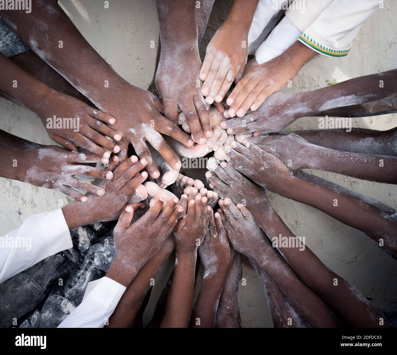 Kids feet circle hi-res stock photography and images - Alamy