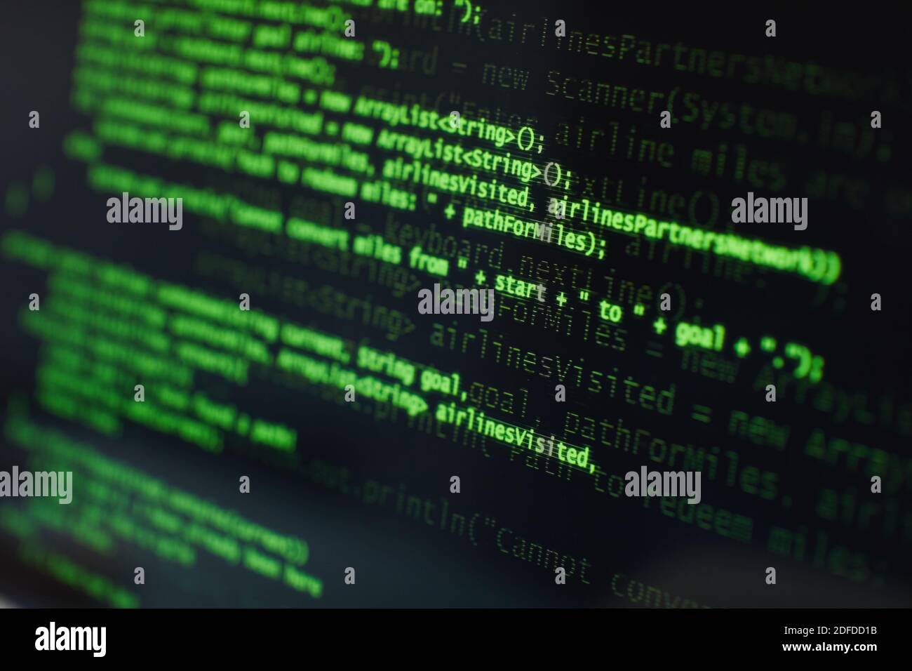 Computer and screen and text hi-res stock photography and images - Alamy