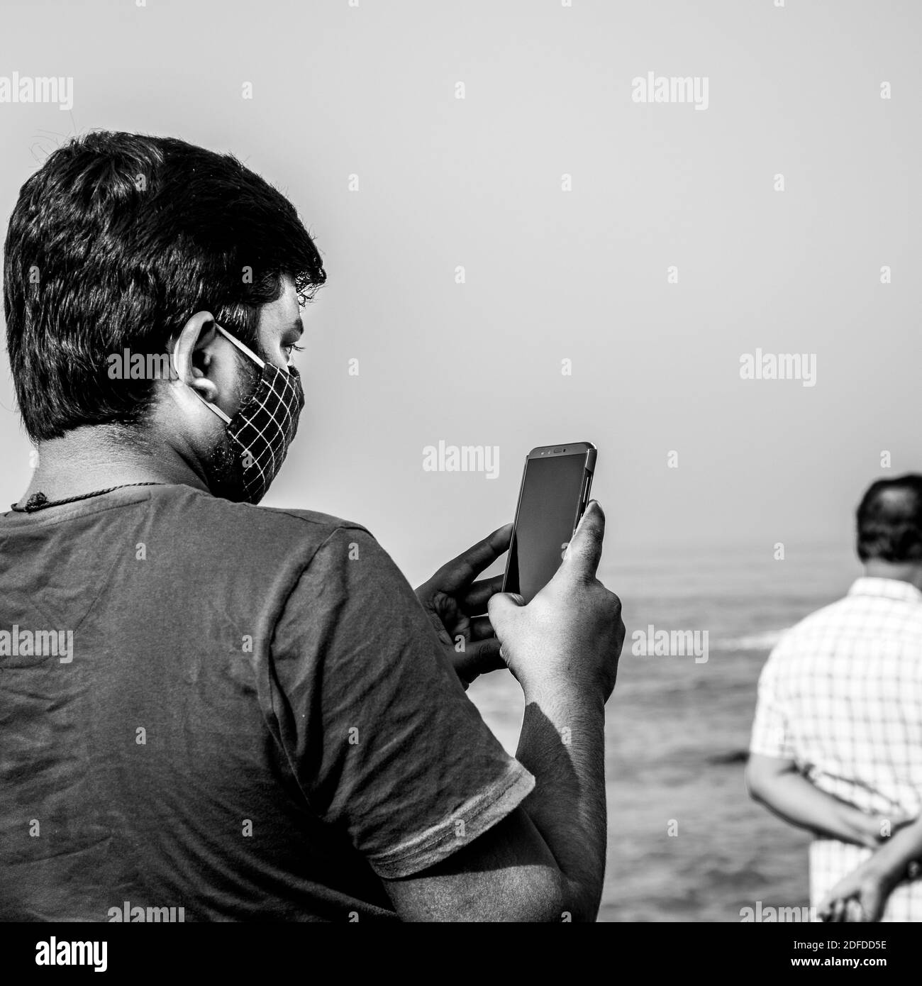 Times of covid Black and White Stock Photos & Images - Alamy